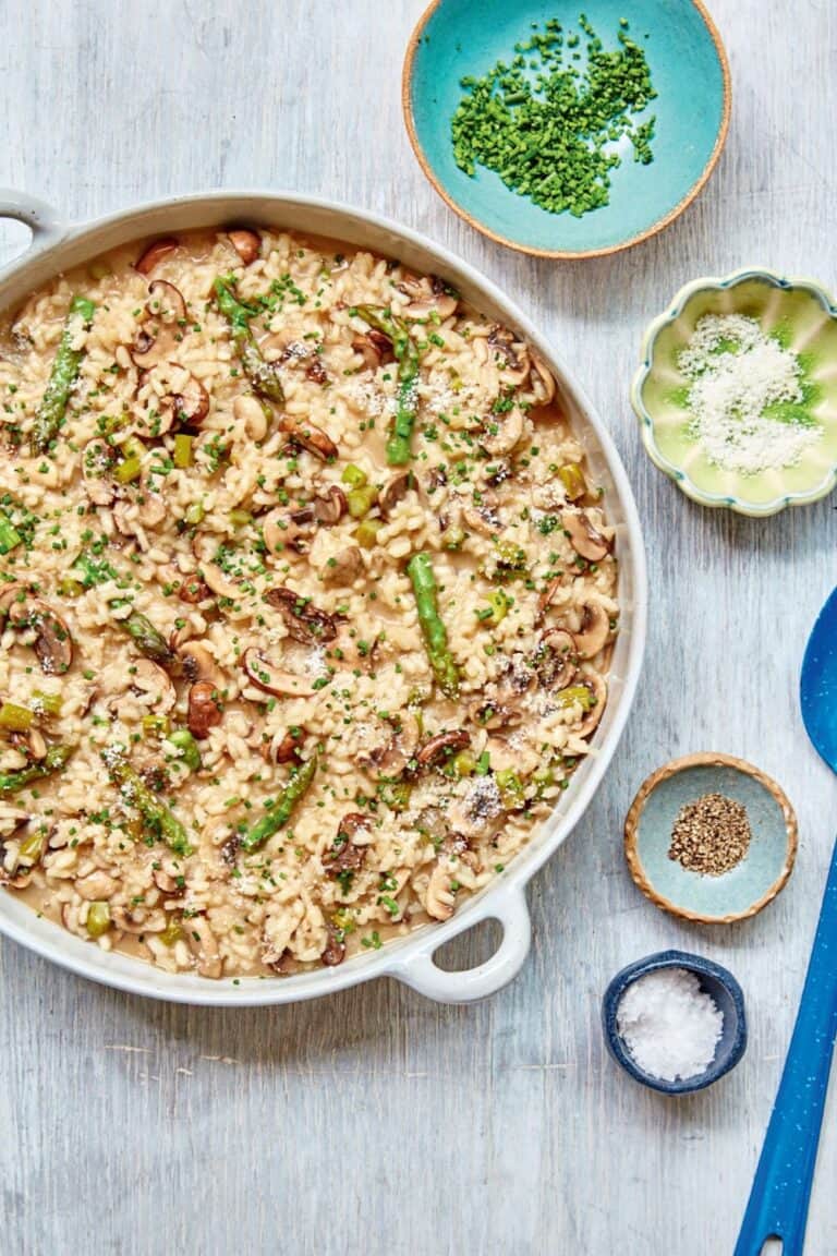 Mary Berry Mushroom And Asparagus Risotto - Mary Berry Recipes