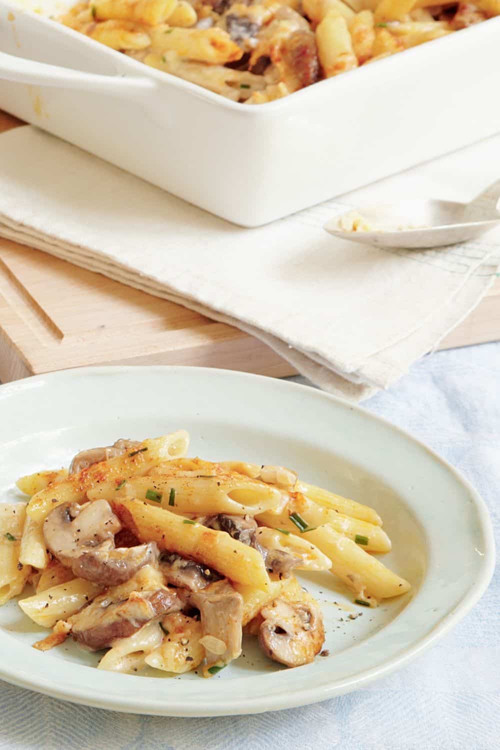 Mary Berry Garlic Mushroom Penne Gratin Mary Berry Recipes