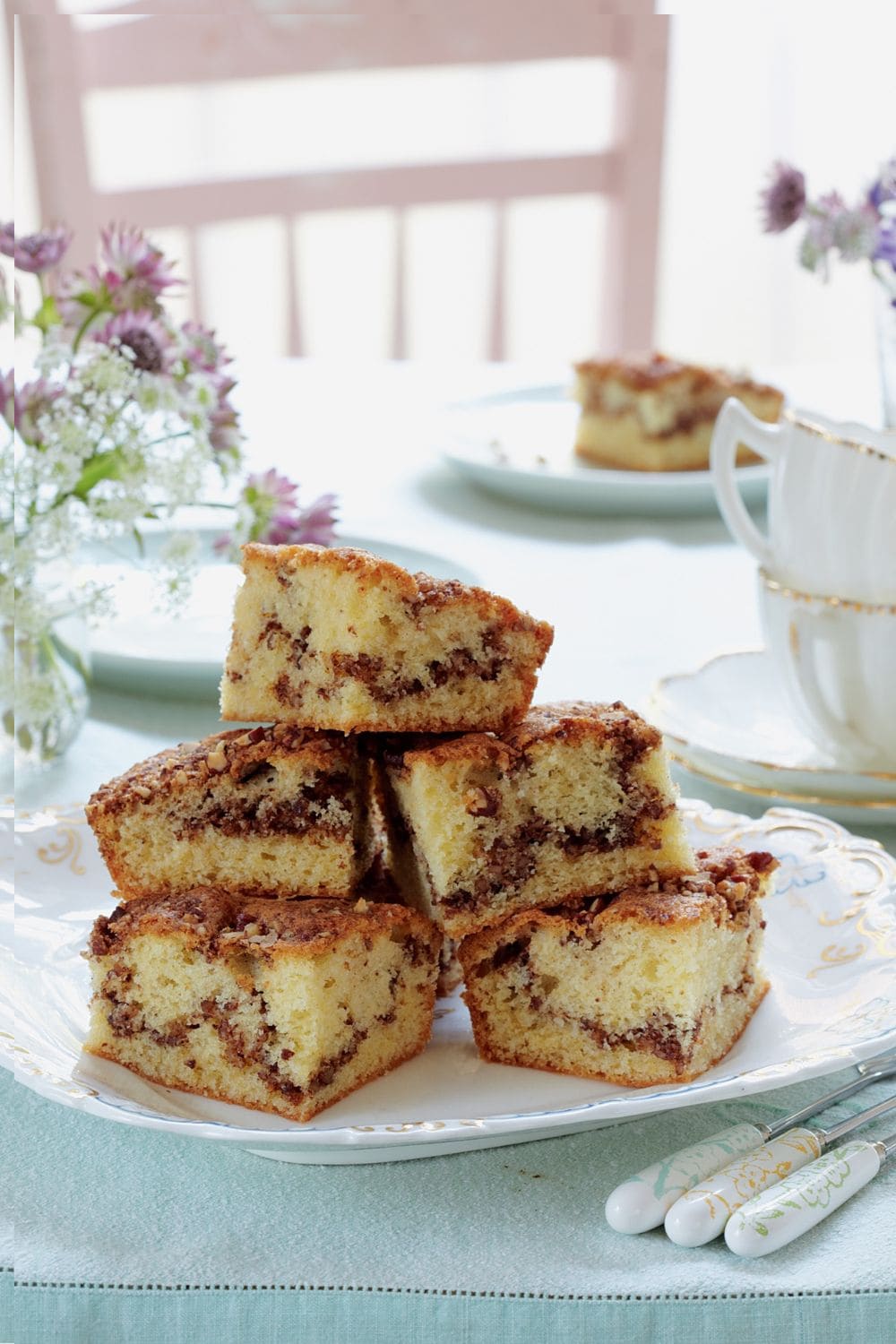 Mary Berry Pecan And Cinnamon Ripple Squares - Mary Berry Recipes