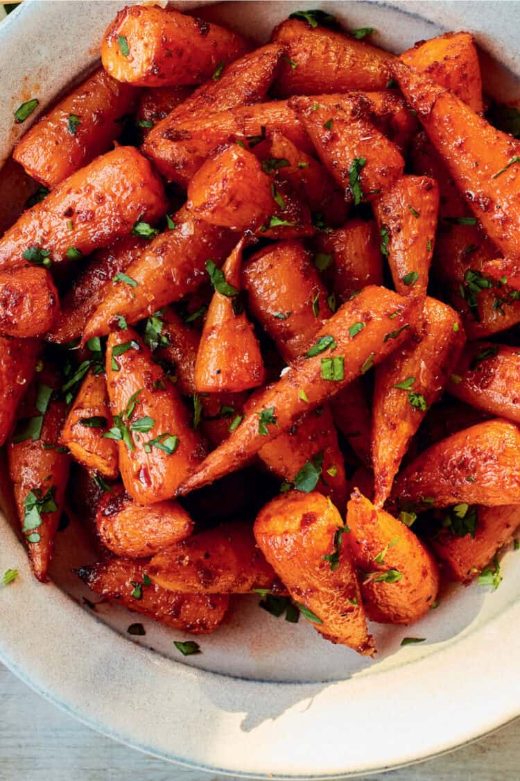 Mary Berry Harissa Roasted Chantenay Carrots - Mary Berry Recipes