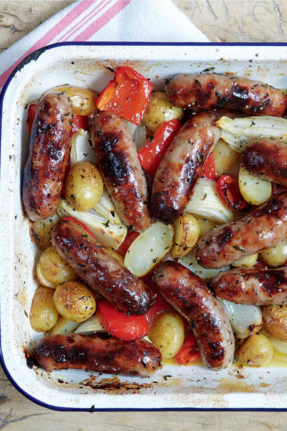 Mary Berry Roasted Sausage and Potato Supper - Mary Berry Recipes