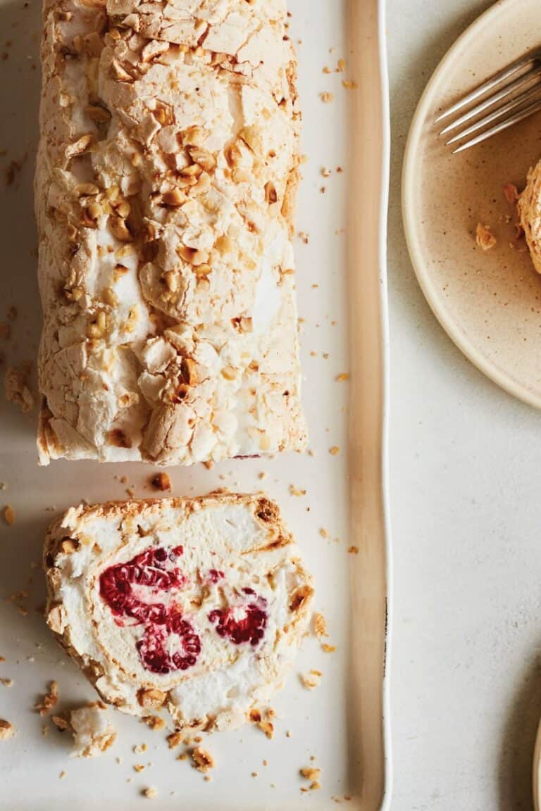 Mary Berry Hazelnut Meringue Roulade - Mary Berry Recipes