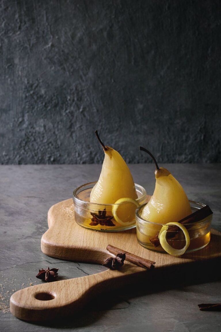 Mary Berry Pears In White Wine - Mary Berry Recipes